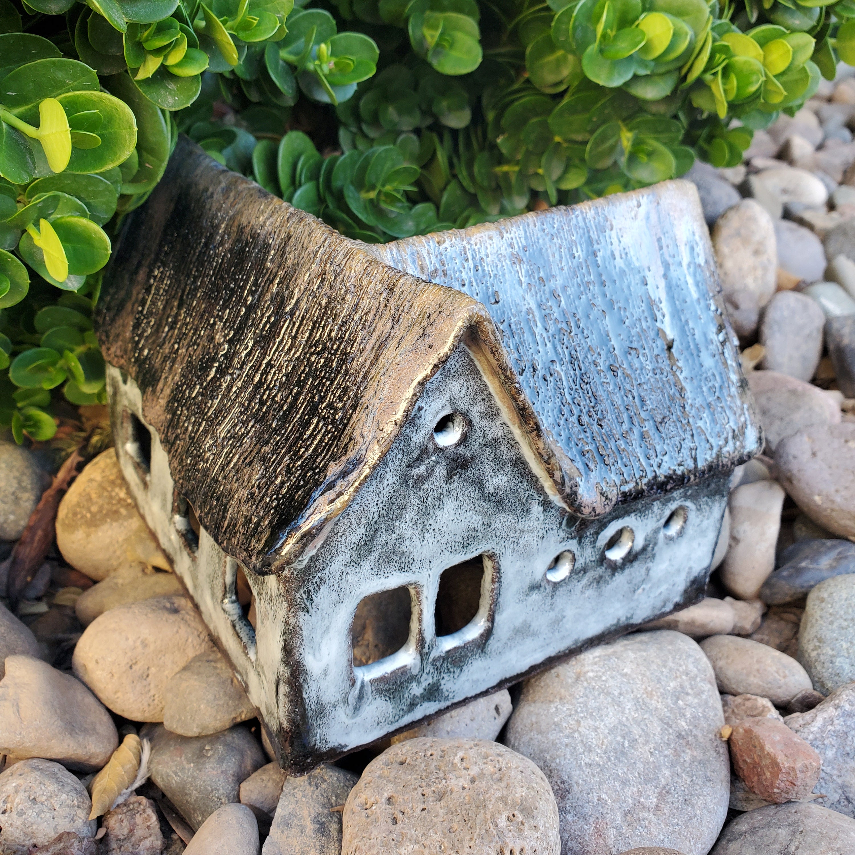 Winter Cabin : a Hand Built Ceramic House - Etsy