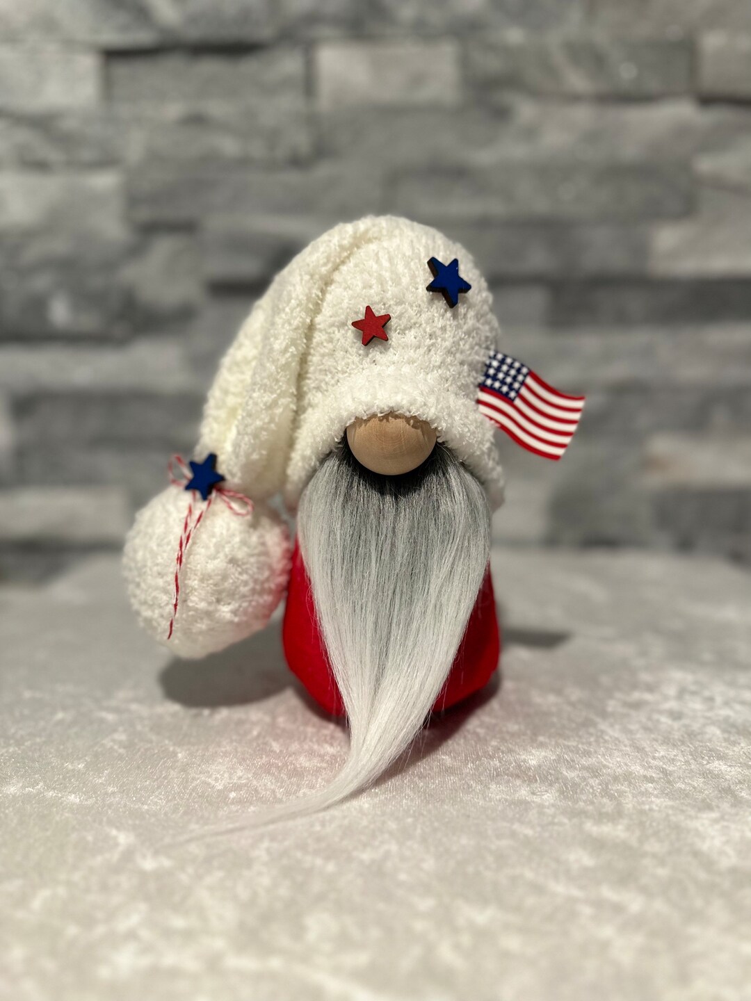 Patriotic Gnome • 4th of July Gnome • Flag Gnome • Independence Day ...