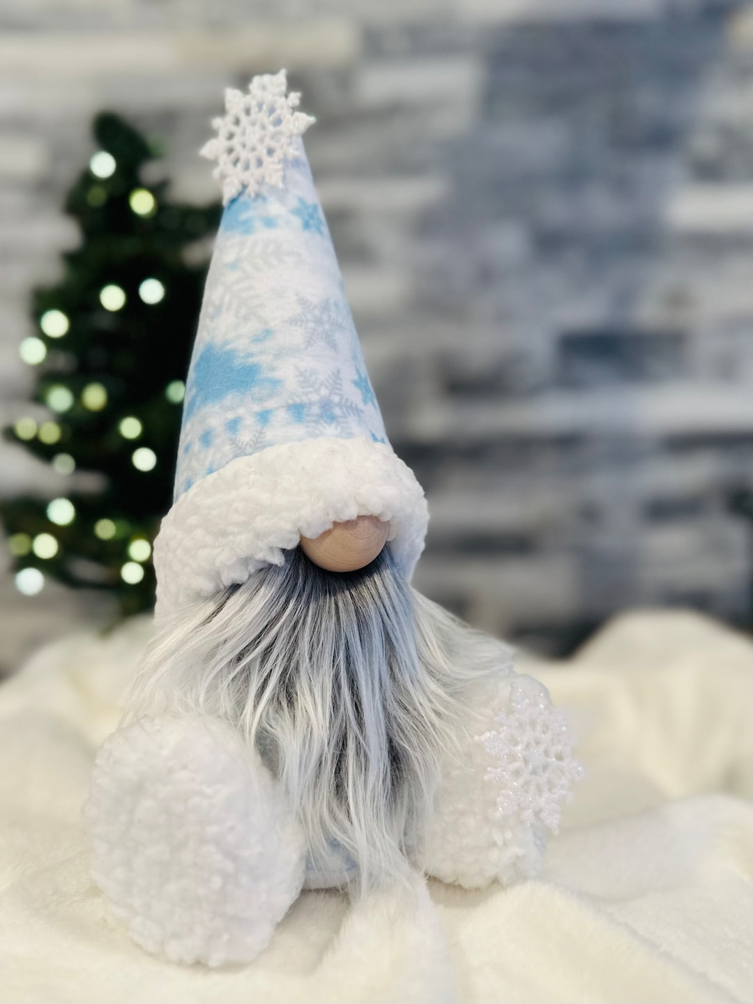 Snowflake Gnome • Winter Gnome • Christmas Gnome • Let It Snow ...