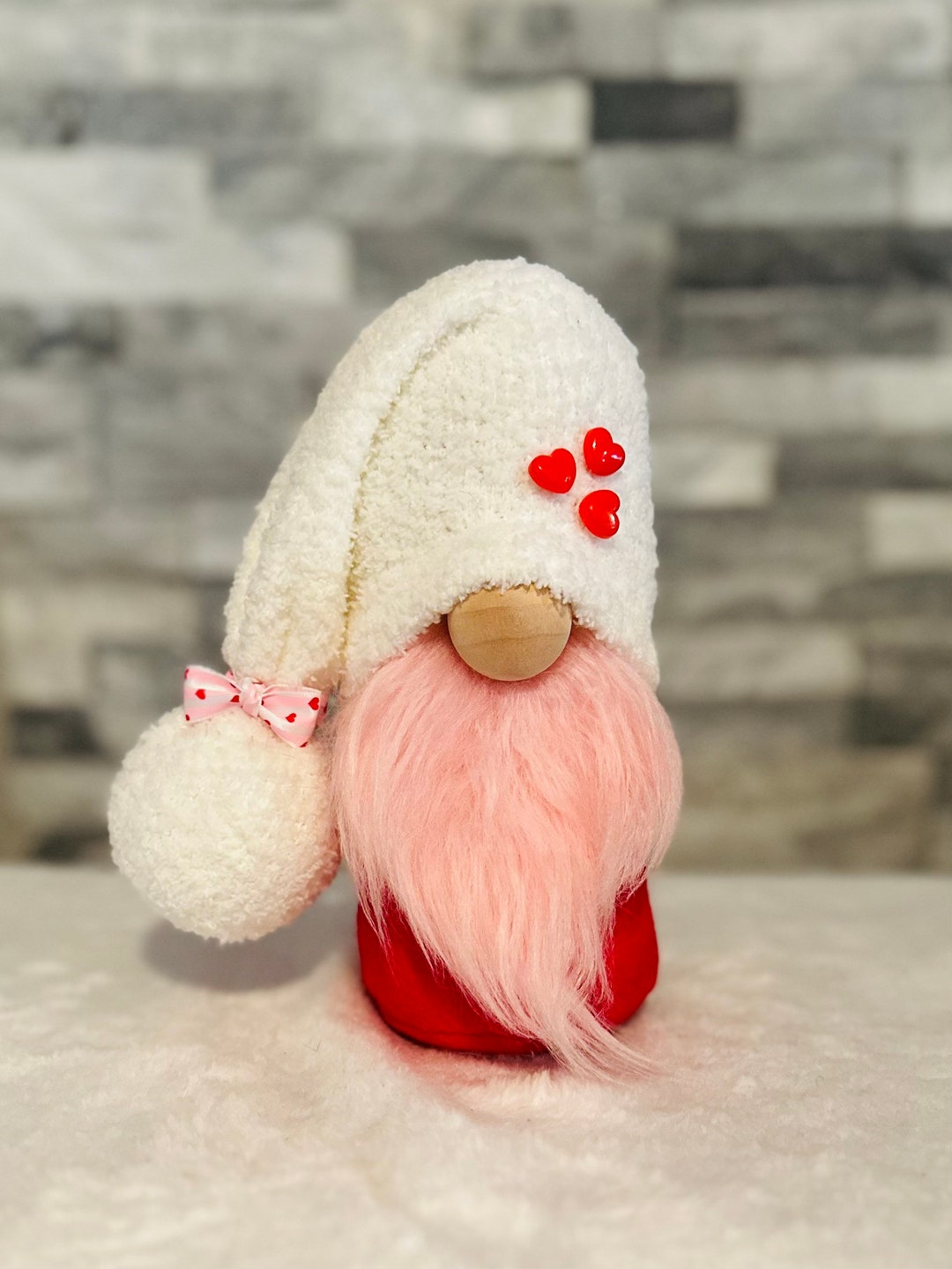 Valentine’s Day Gnome • Love Gnome • Heart Gnome • Gift Idea for Her ...