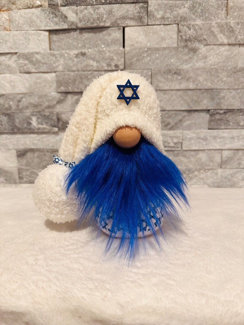 Hanukkah Gnome • Hanukkah Miracle • Tiered Tray Decor •passover • Yom ...