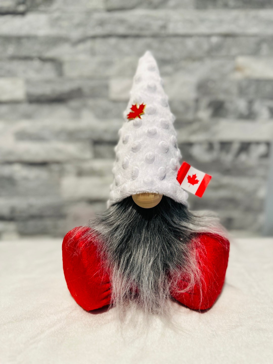 Canadian Gnome • Tiered Tray Decor • Flag Gnome - Etsy