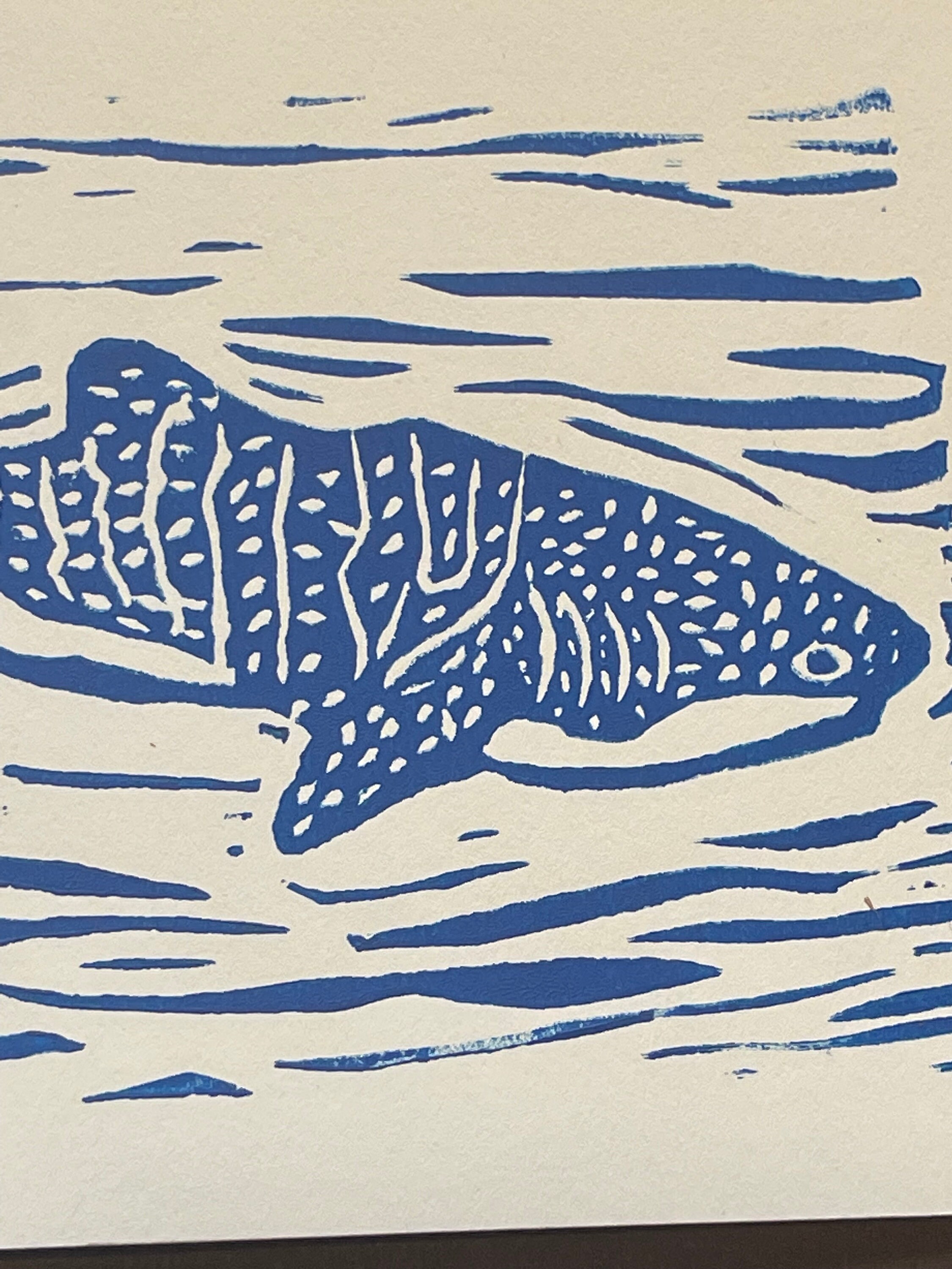 Whale Shark Print - 5x7 in Unframed Block Print - Etsy