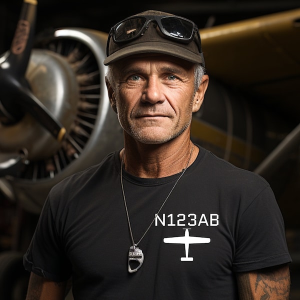 Men's Premium Pilot Polo Shirt, Flight Instructor Shirt, Shirt for ...