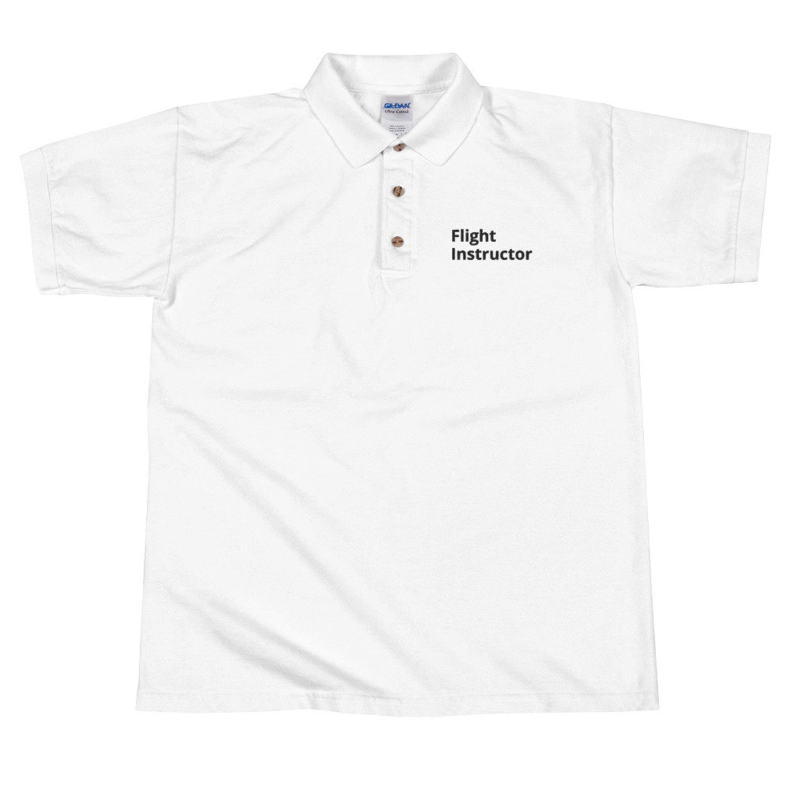 Men's Premium Pilot Polo Shirt, Flight Instructor Shirt, Shirt for ...