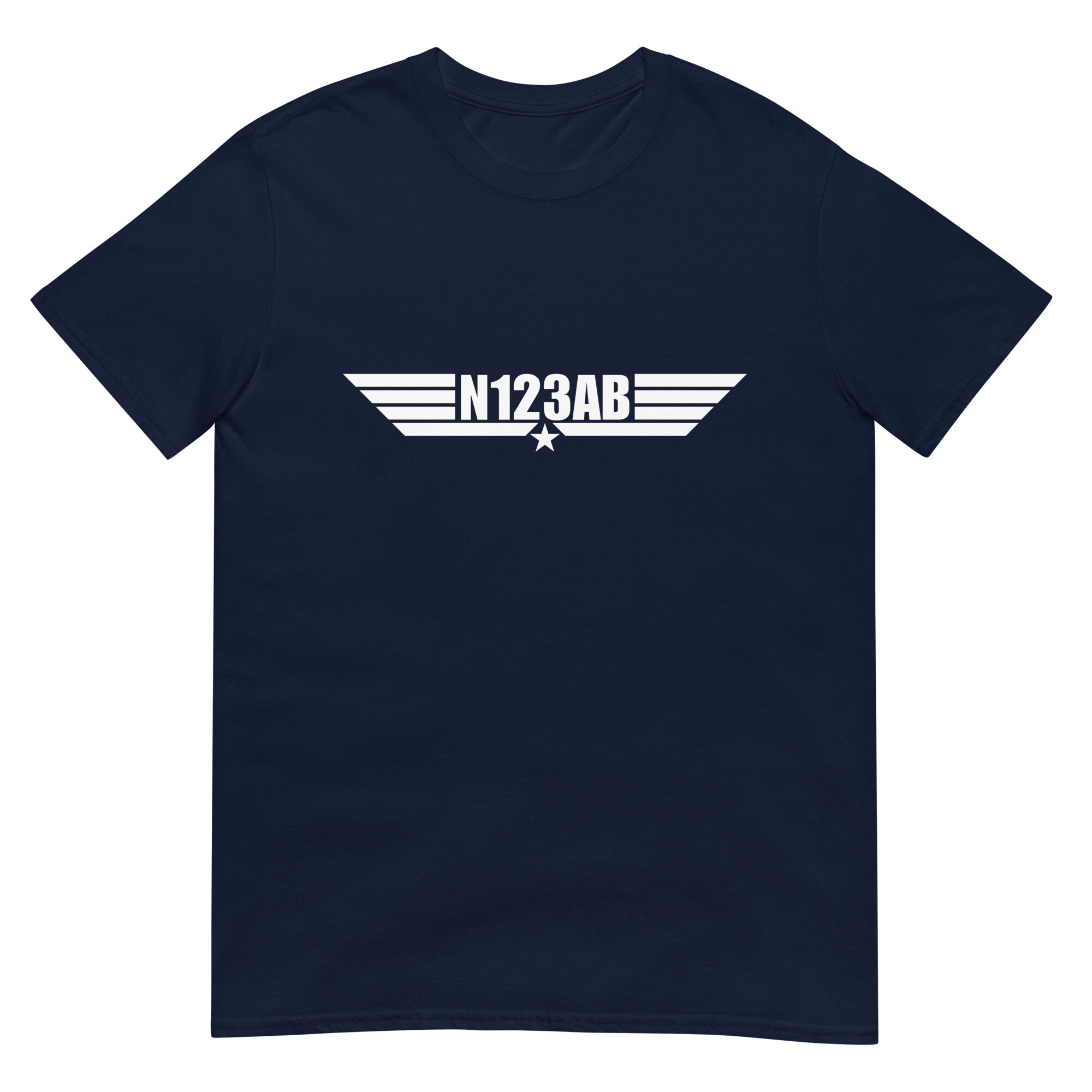 Custom Airplane Tail Number, Call Sign Shirt, Airplane Registration Tee ...