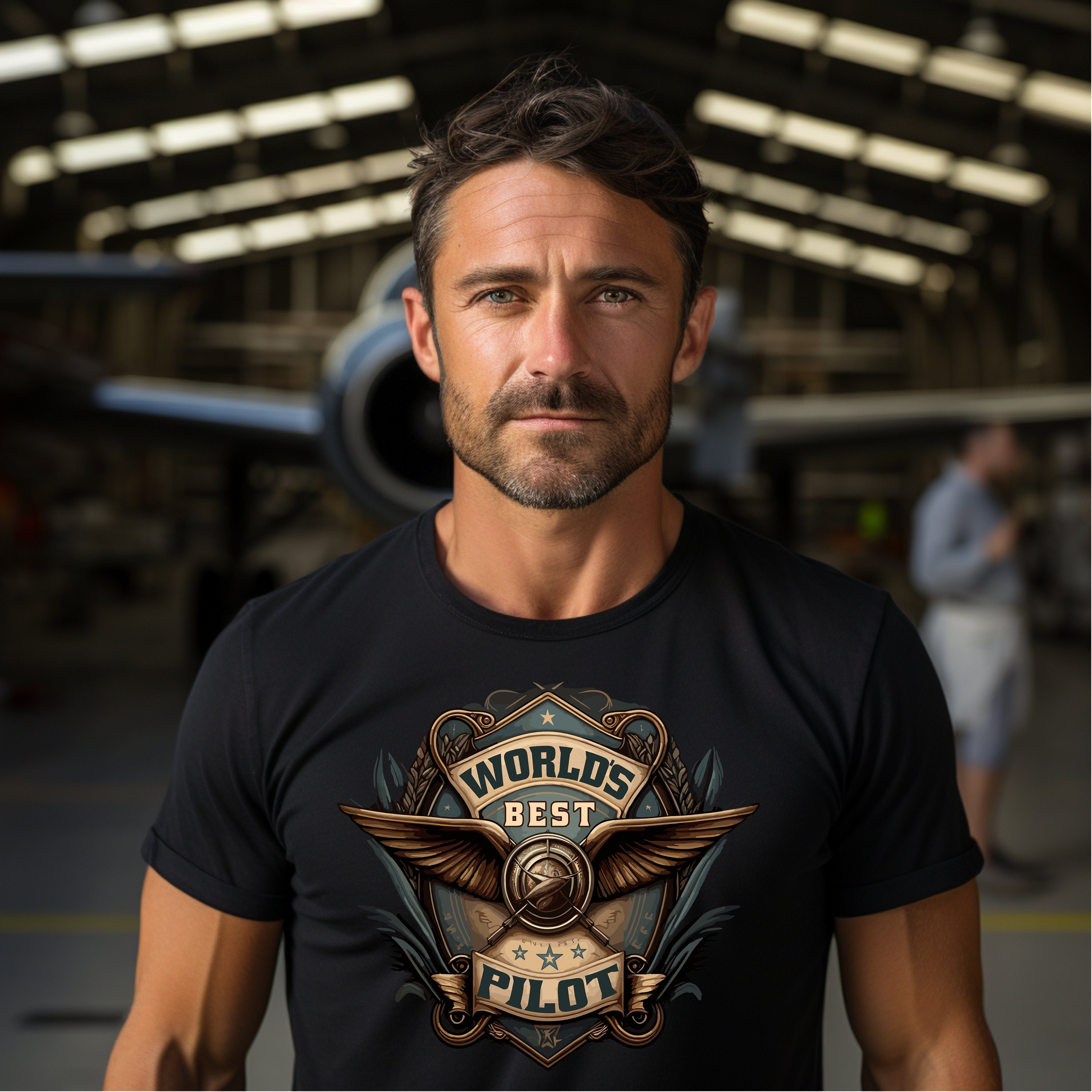 Pilot T-shirt World's Best Pilot Tee Aviation Gift - Etsy