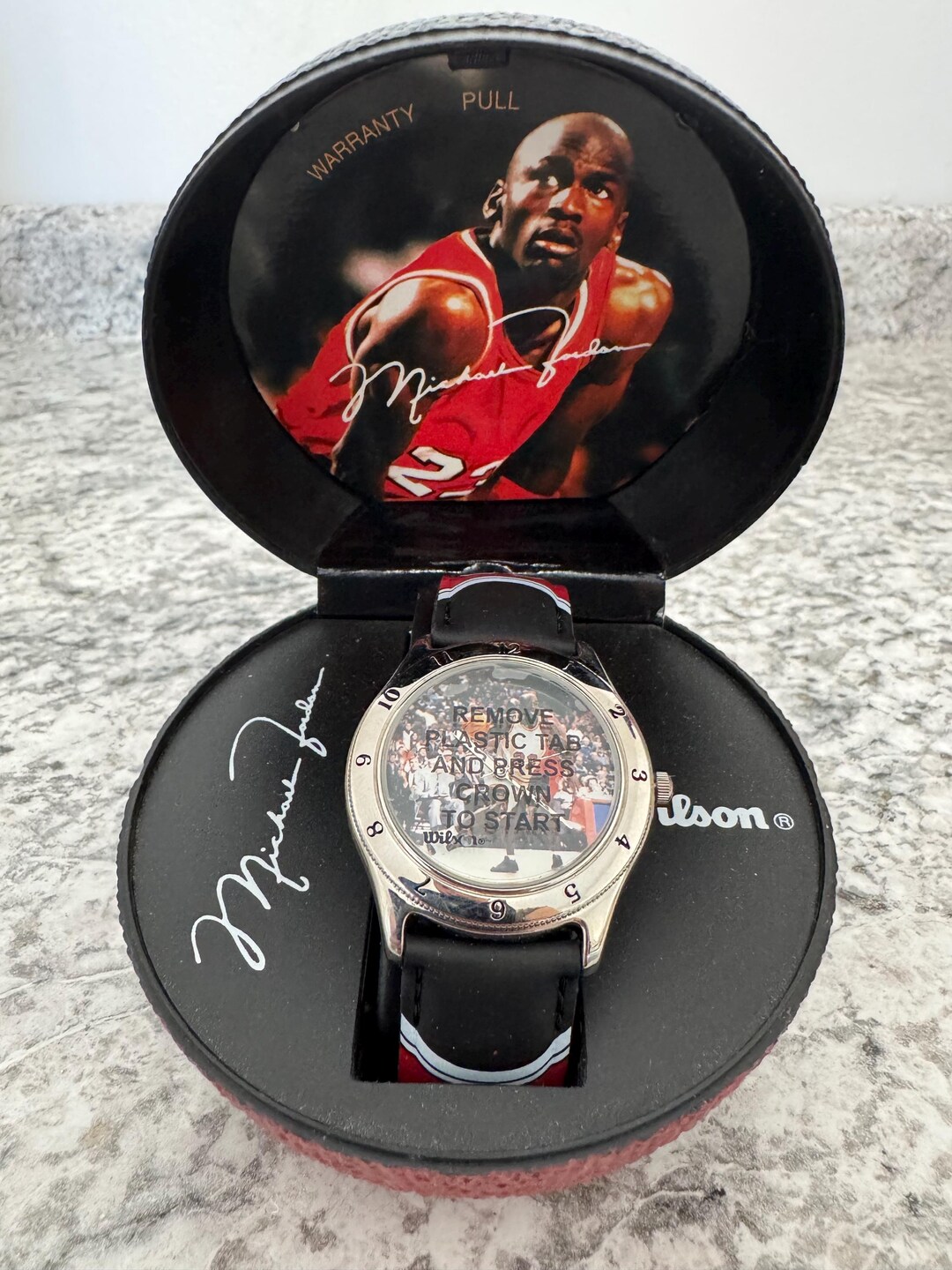 Vintage 1997 Wilson Avon Michael Jordan #23 Chicago Bulls Watch in ...