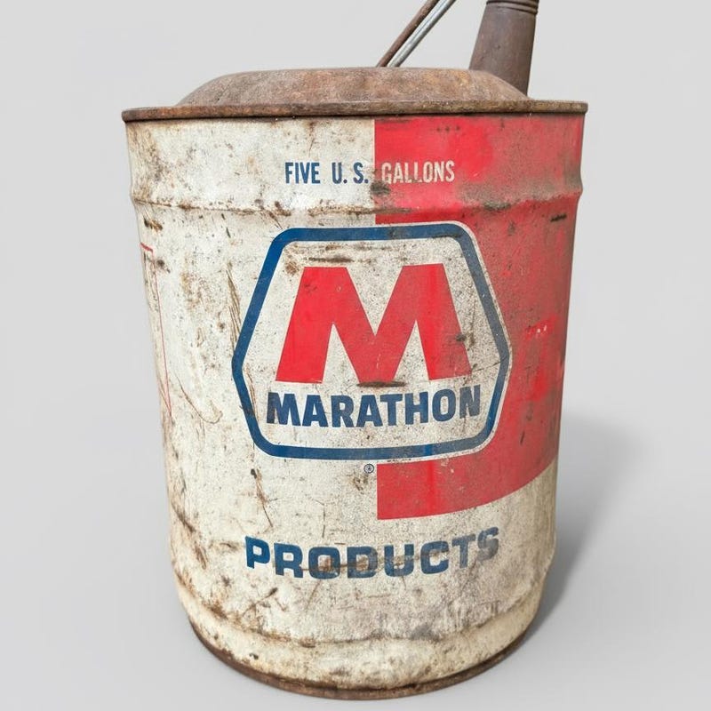 Antique Oil Cans 5 Gallons - Etsy