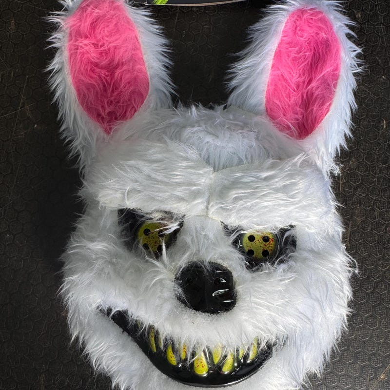 Creepy Rabbit Mask - Etsy