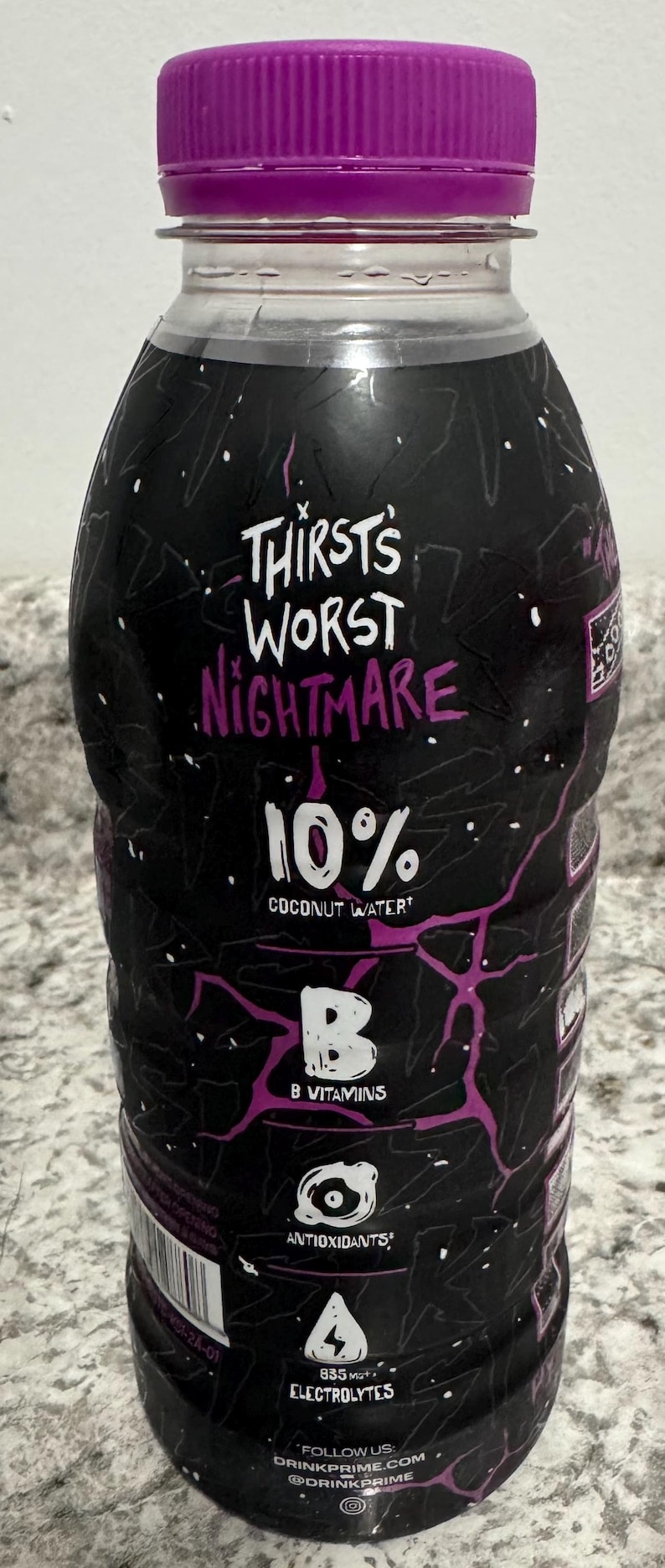 PRIME Hydration Drink “KSI the Nightmare” Strawberry Cream 500ml Sealed ...