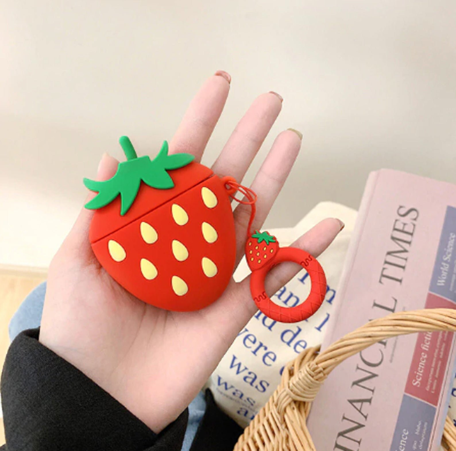 Strawberry Fruit AirPod Case 1-2 - Etsy Israel