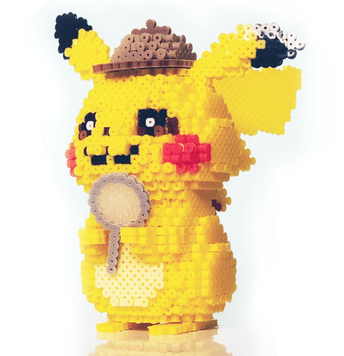 Pikachu Pokemon 3d Perler Bead Hama Beads 3d 3d Perler Bead Perler Porn Sex Picture