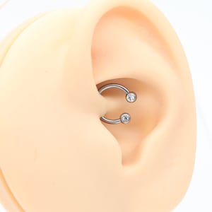 16G G23 Implant Grade Titanium Internally Thread Horseshoe Septum/conch ...