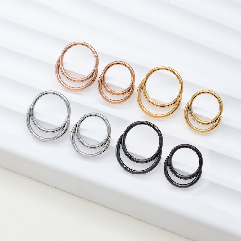 Clicker Tribal Septum Rings - Etsy Hong Kong