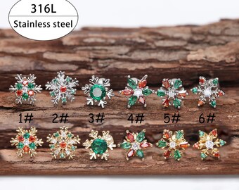 Christmas Nose Jewelry - Etsy