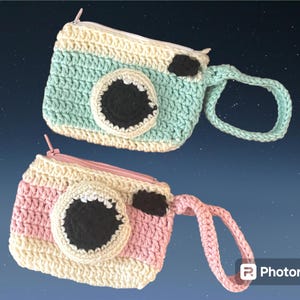 Handmade Crochet Camera Bag for Trendy Vintage Digital Camera - Etsy