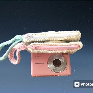 Handmade Crochet Camera Bag for Trendy Vintage Digital Camera - Etsy