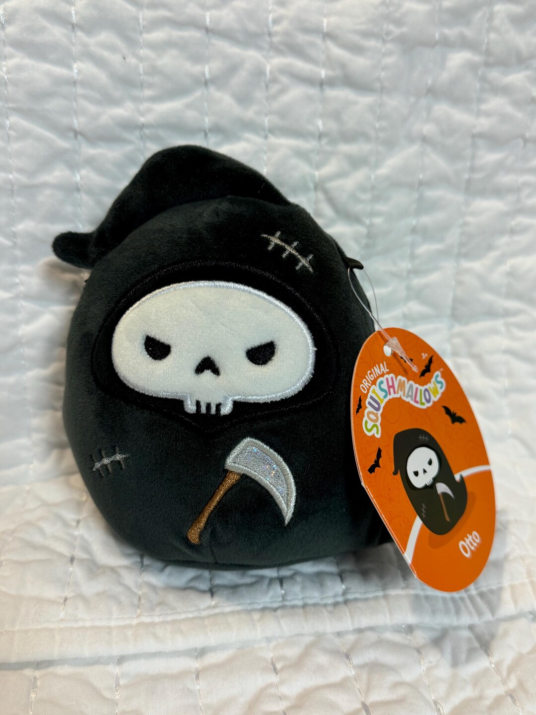 Personalized Otto the Grim Reaper 4.5" Squishmallow - Etsy