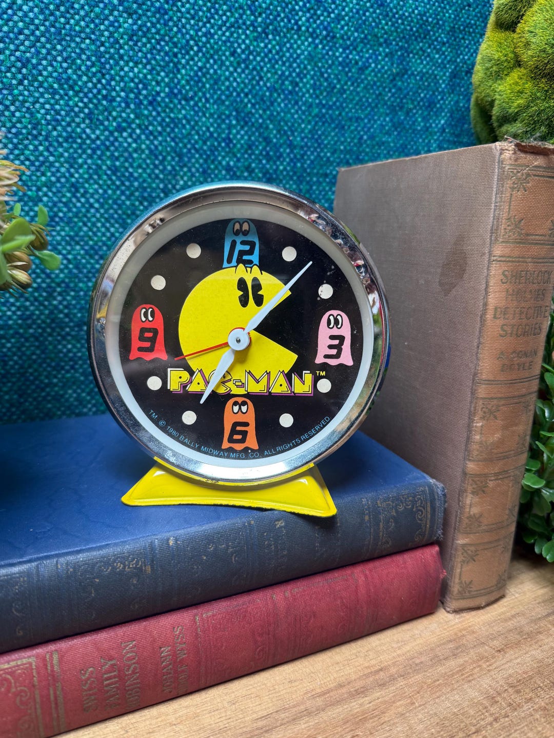 Vintage PAC-MAN Alarm Clock With Bell. - Etsy