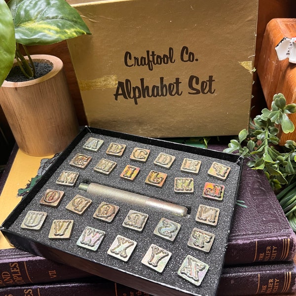Metal Alphabet Stamp - Etsy