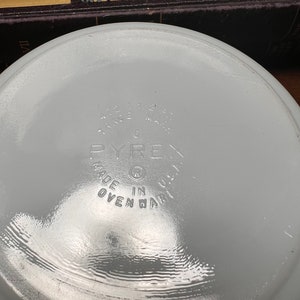 Vintage Pyrex Early American Brown and White Printed Dishes With Lids ...