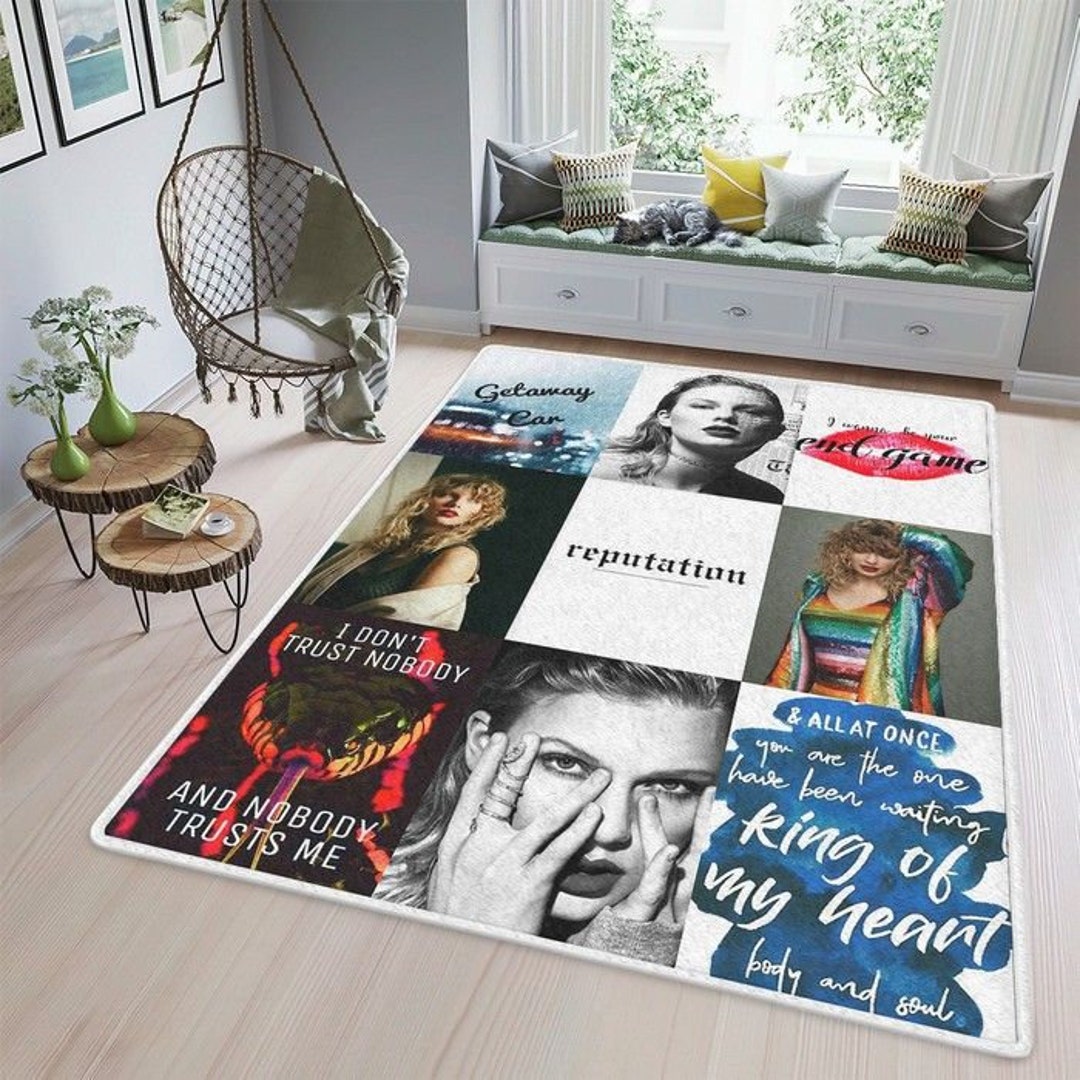 Taylor Swift Area Rug Living Room Taylor Swift Taylor Swift - Etsy