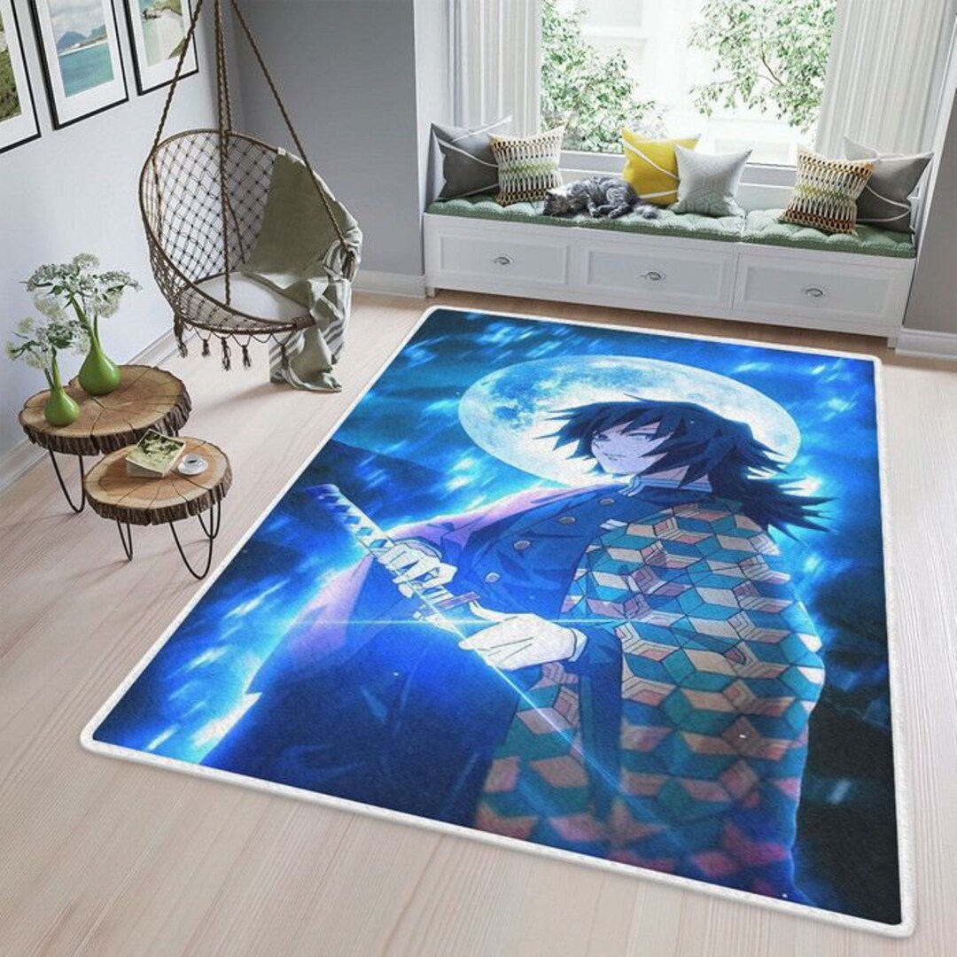 Giyu Tomioka Dark Night Neon Wiki Kimetsu No Yaiba Anime Gift - Etsy