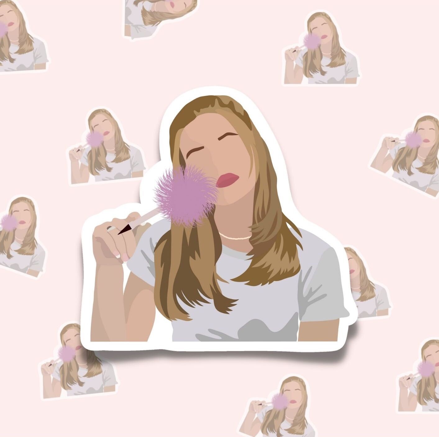 Clueless Individual or 9 Piece Sticker Set Cher Horowitz - Etsy Canada