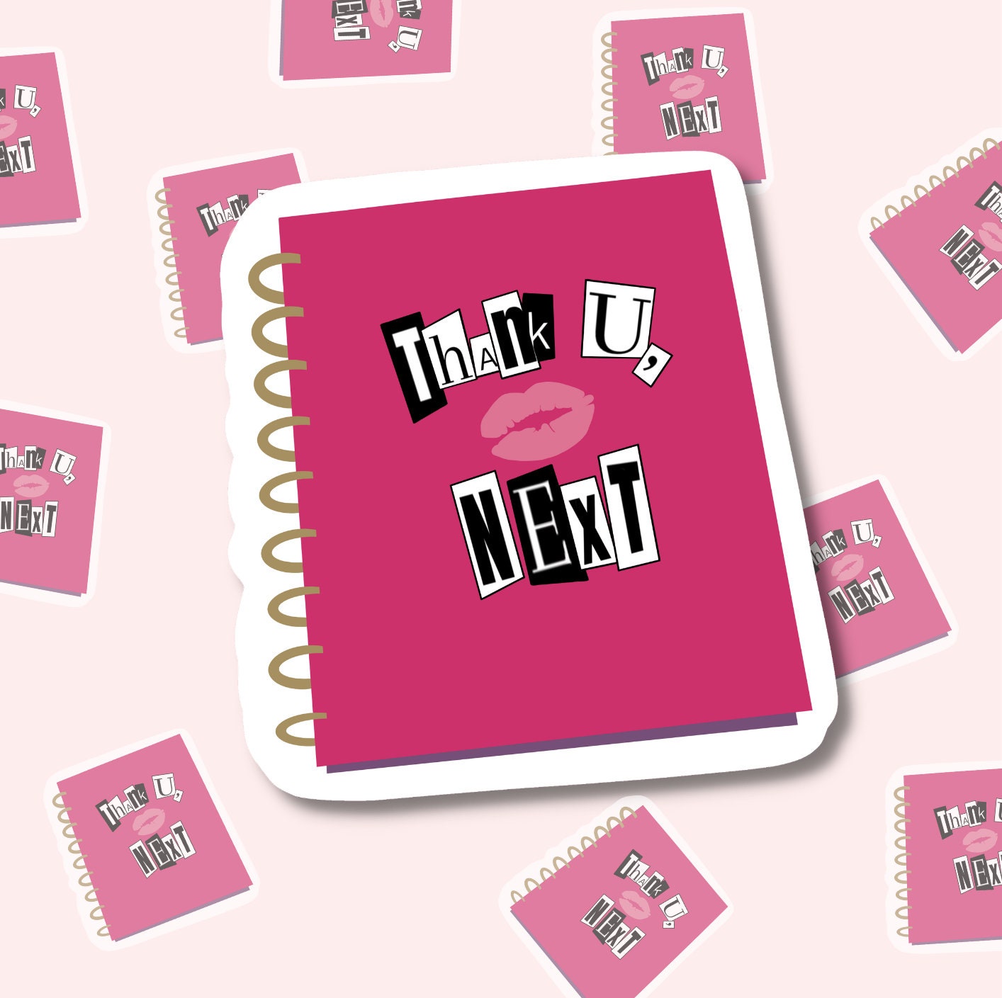 Thank You Next Burn Book Sticker Sassy Girl Power Mean - Etsy