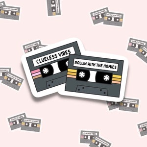 Clueless Individual or 9 Piece Sticker Set Cher Horowitz - Etsy Canada