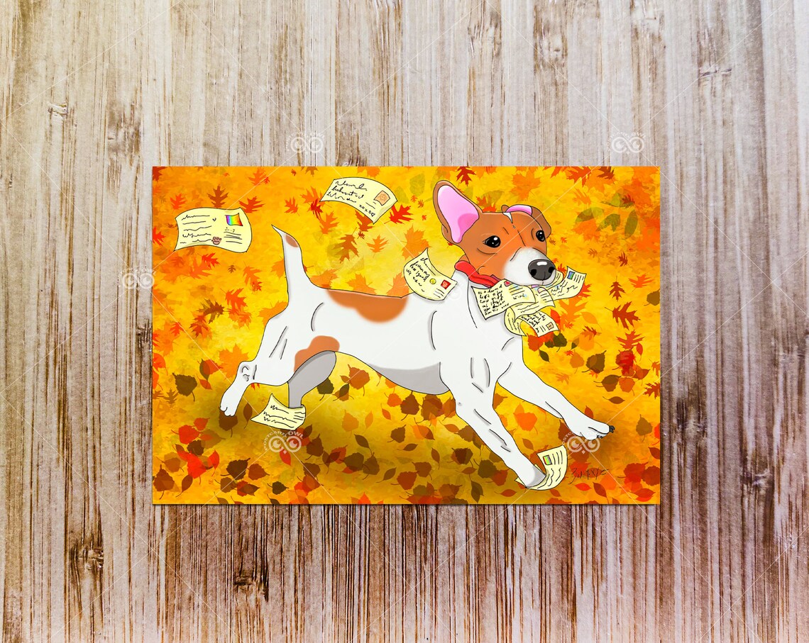 Fall Themed Postcards - Etsy