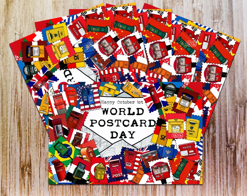 World Postcard Day - Etsy