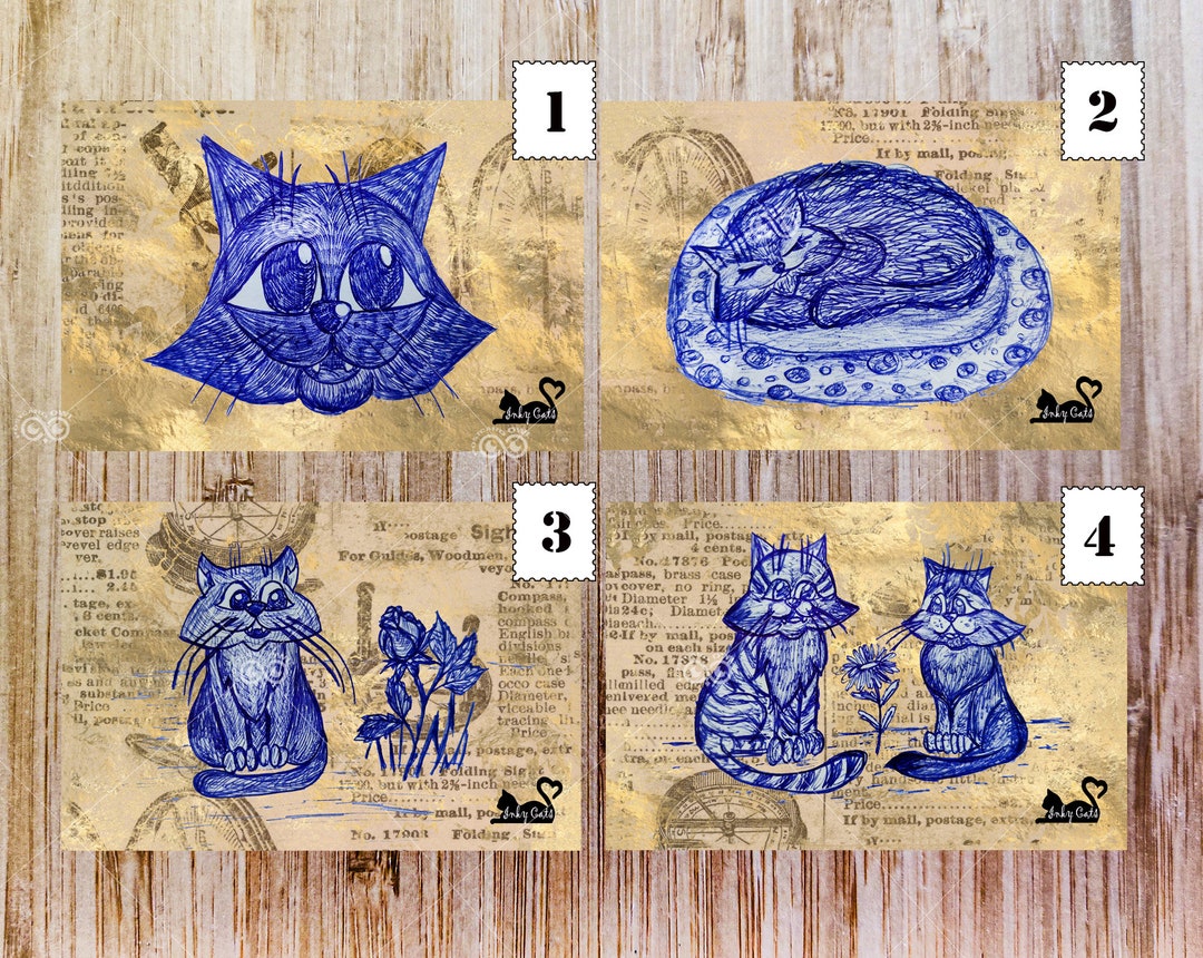 INKY Cats - Etsy