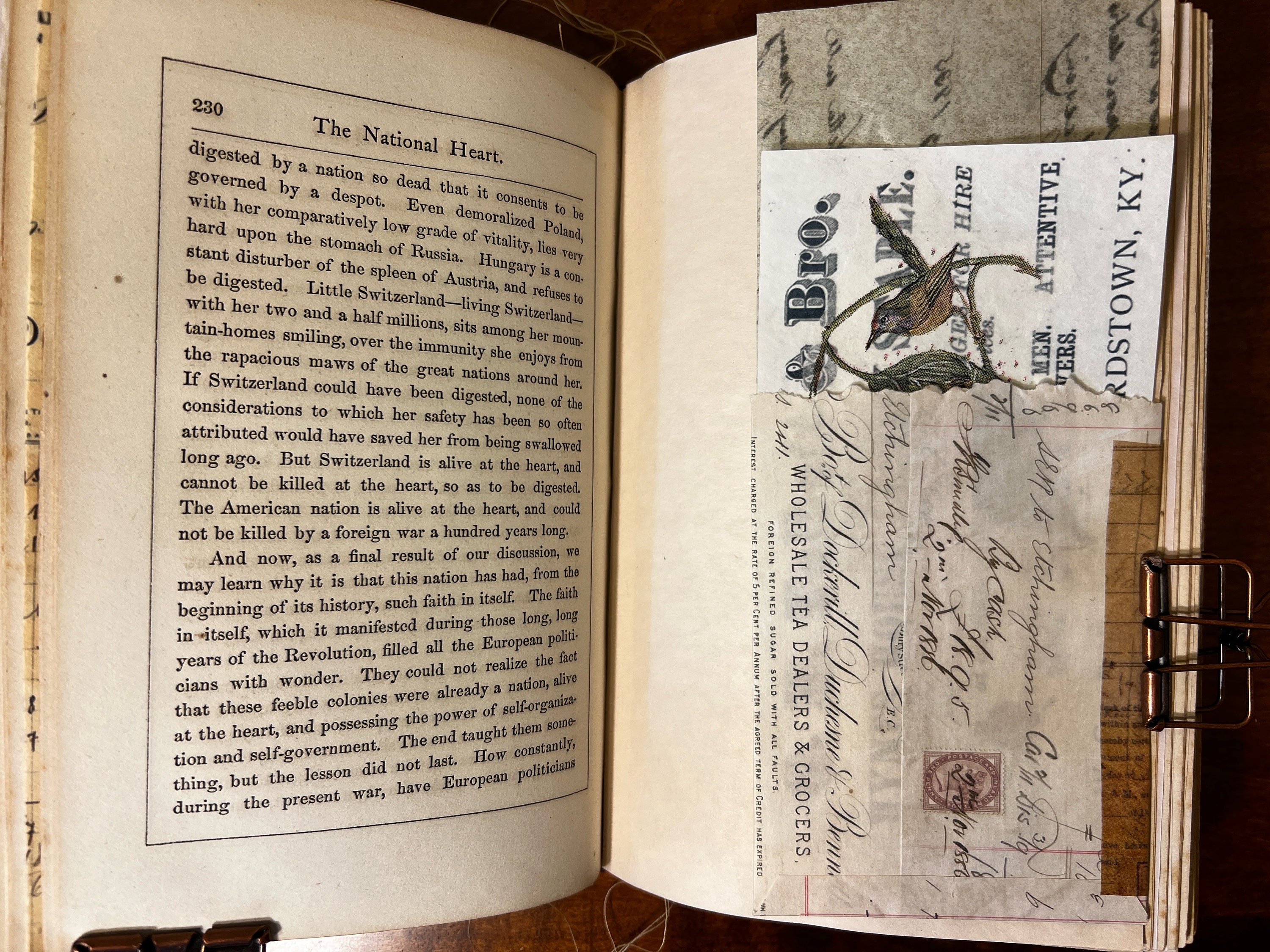 Altered Antique Book | French Documents & Letters | Junk Journal ...