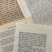 80 Vintage, Neutral, Light and Dark, French, Book Pages - Etsy