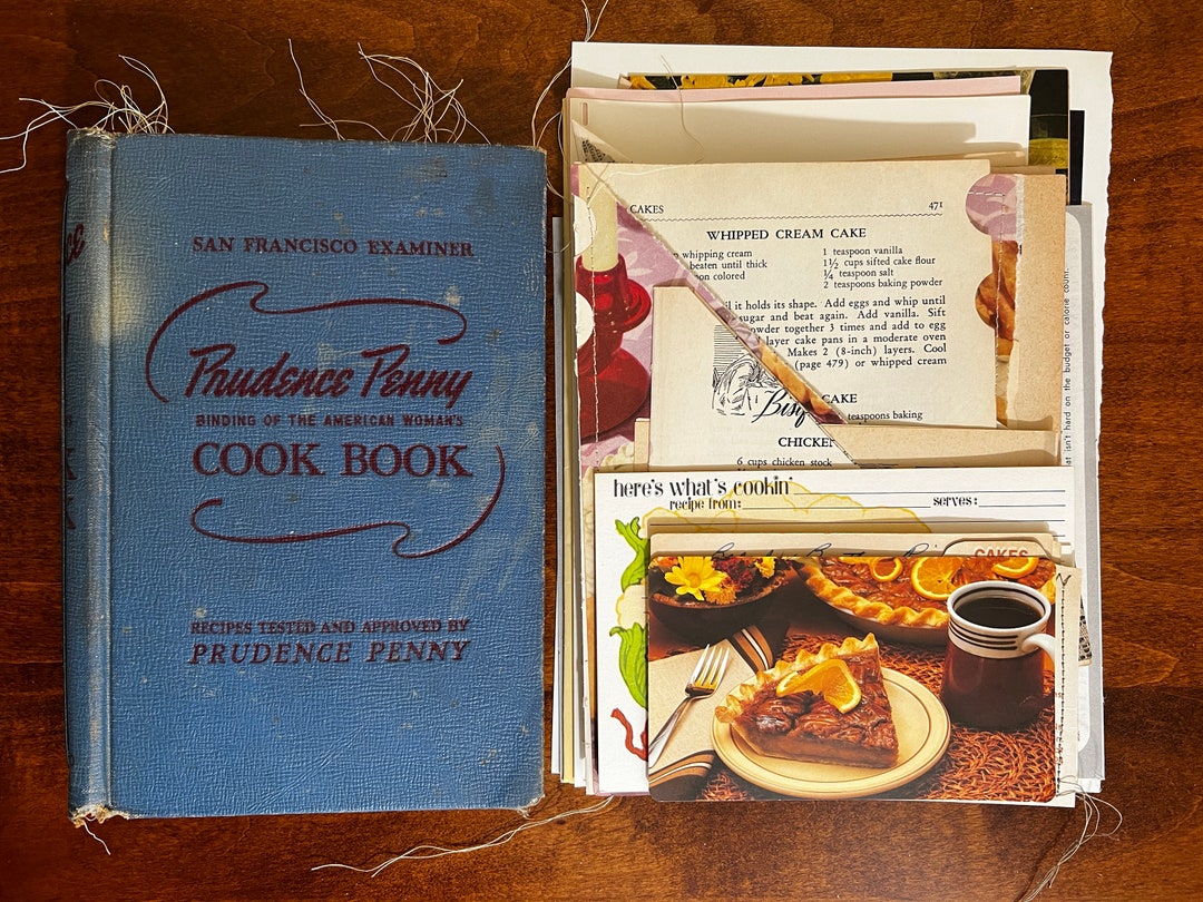 Vintage Cookbook Junk Journal | 87 Piece Ephemera Pack | Starter Kit - Etsy