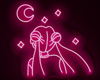 Sailor Moon Neon Light - Etsy
