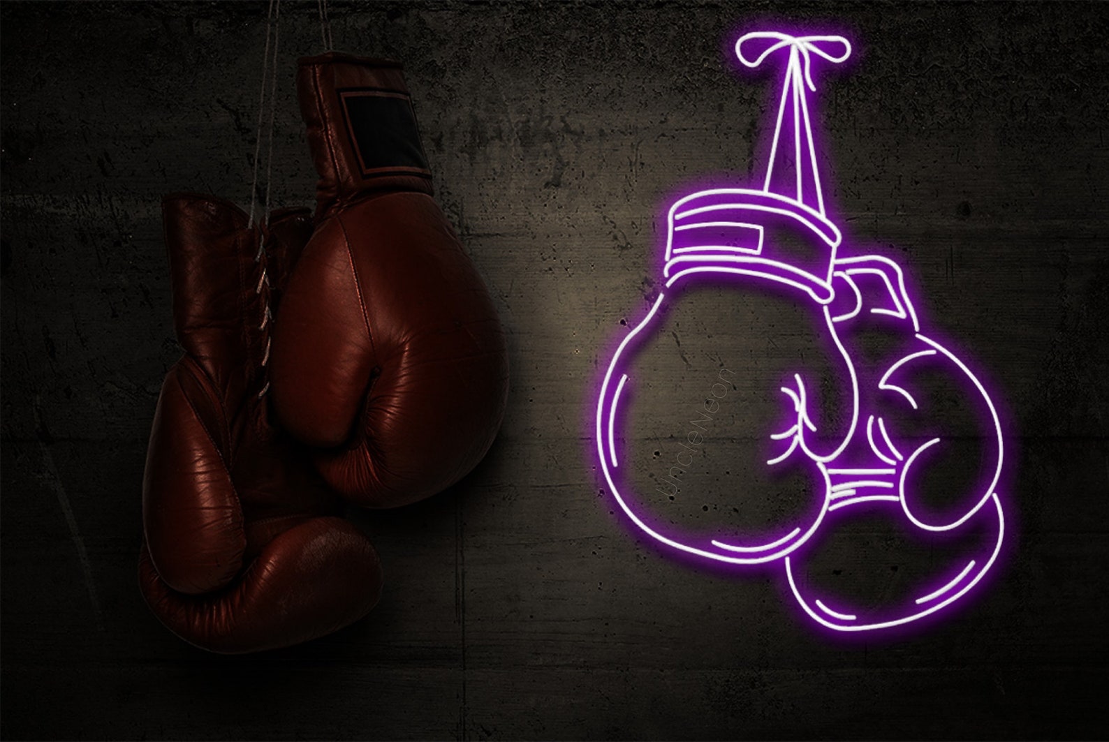 Boxing Gloves LED Neon Sign Boxing Neon Sign Sport Neon | Etsy