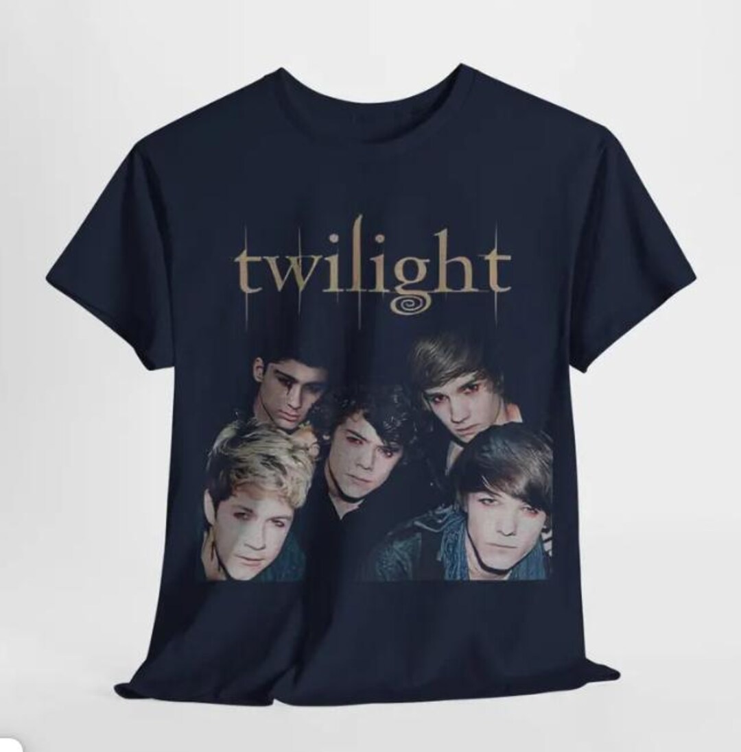 One Direction Vintage 90's Tee, Twilight Fan Made Tee, Team 1D Unisex T ...