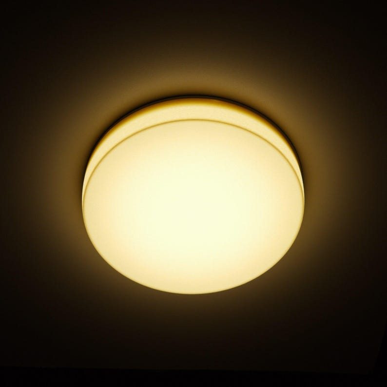 Slim Recessed LED Light Diffuser Cover With Magnetic Mount - Soften ...