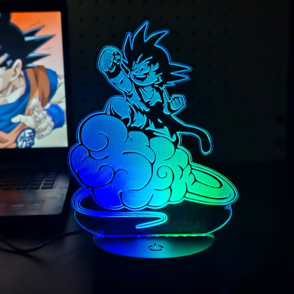 Dragon Ball Z Lamp - Etsy