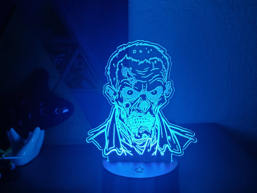 Spooky Zombie Halloween LED Light - USB or Battery Powered - Etsy