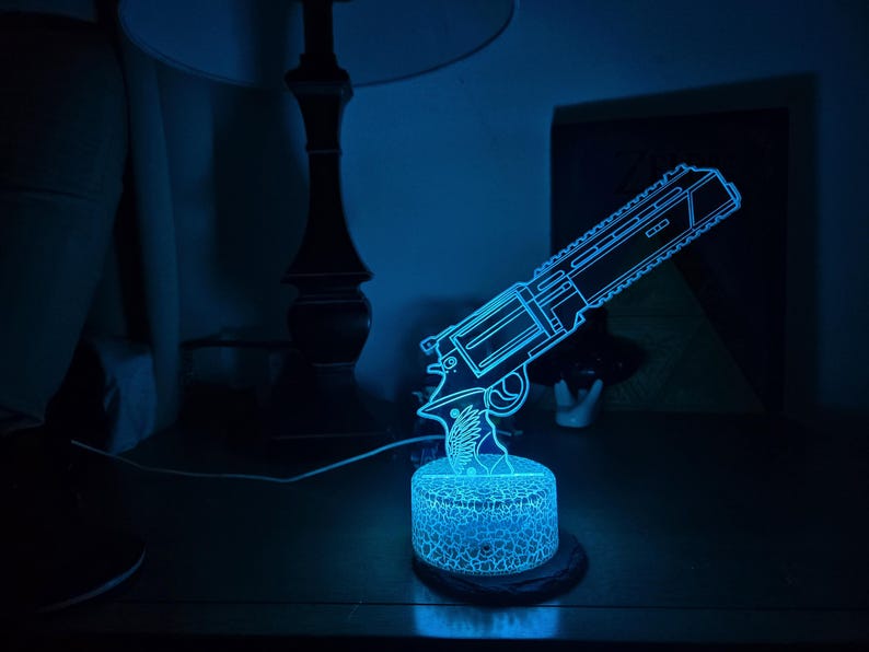Resident Evil Requiem Gun Inspired LED Light USB or Battery Powered - Etsy