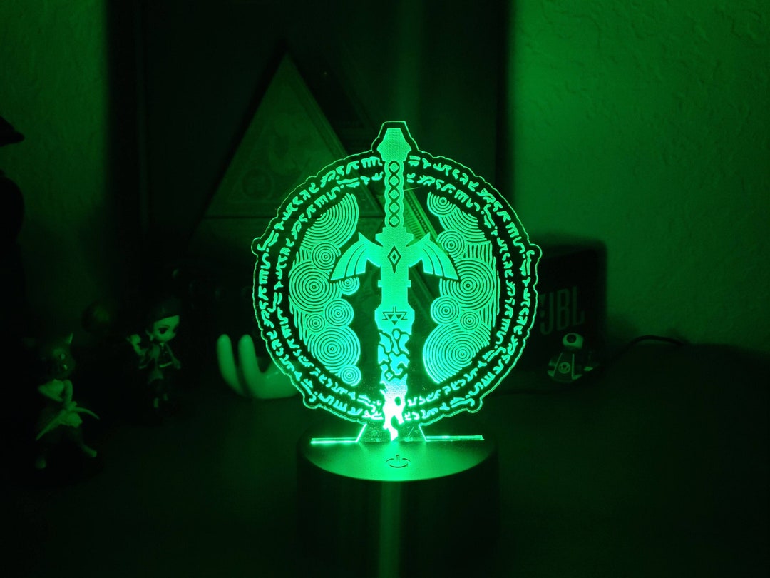 Legend of Zelda Tears of the Kingdom Inspired LED Light - USB or ...