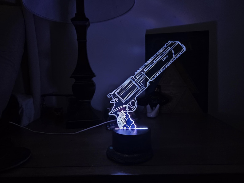 Resident Evil Requiem Gun Inspired LED Light USB or Battery Powered - Etsy