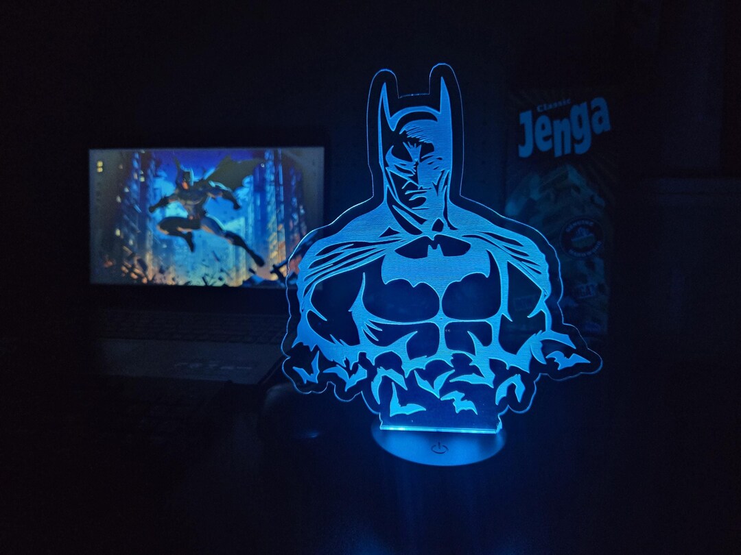 Batman Inspired RGB LED Light USB or Battery Powered - Etsy