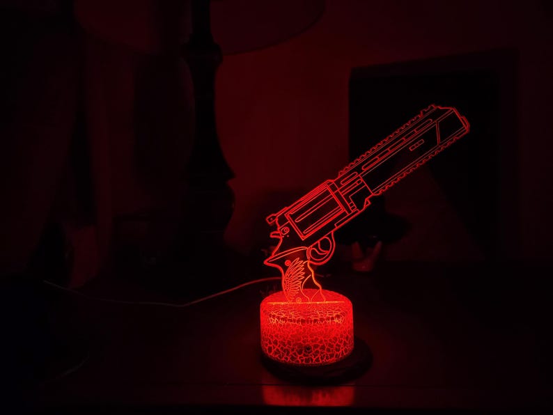 Resident Evil Requiem Gun Inspired LED Light USB or Battery Powered - Etsy