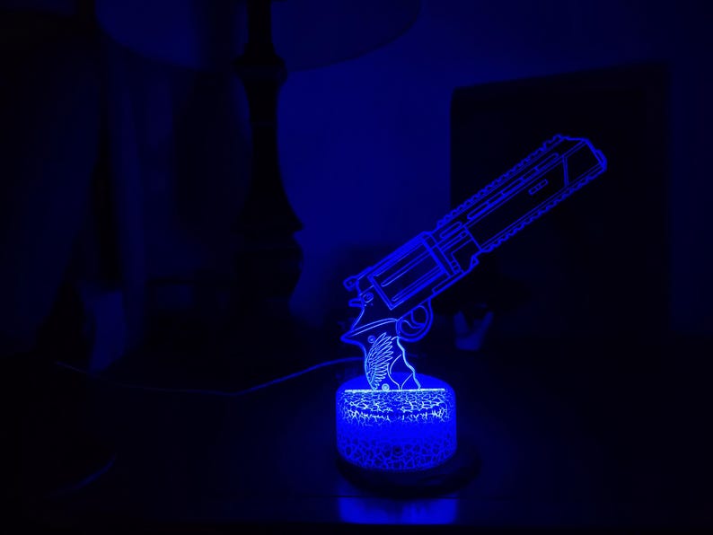 Resident Evil Requiem Gun Inspired LED Light USB or Battery Powered - Etsy