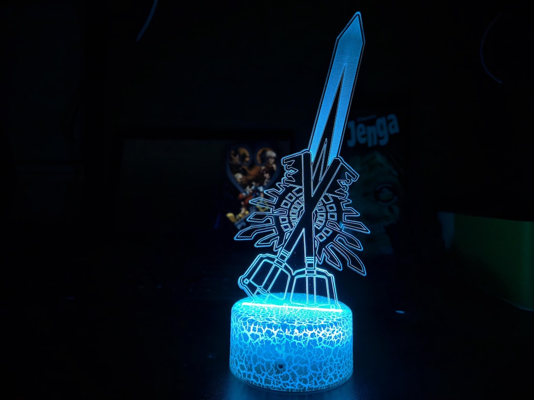 Kingdom Hearts X Blade Inspired RGB LED Light Set to Different ...